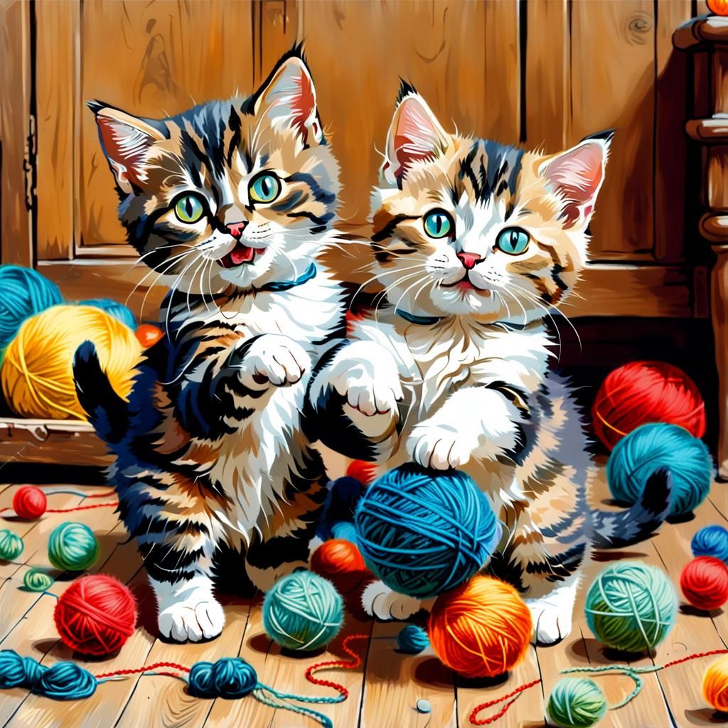 Playful - AI Generated Artwork - NightCafe Creator