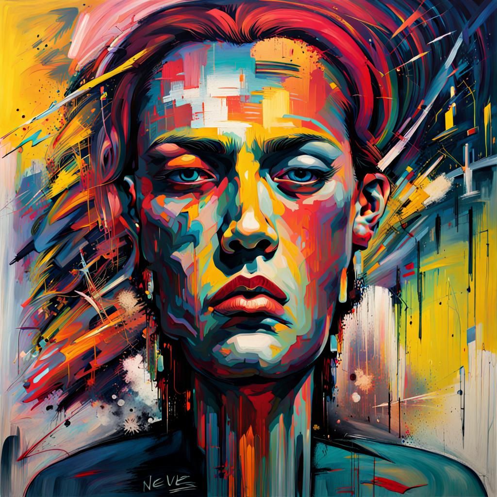 "Neo-Expressionist Galactic Opera" Transform a galactic opera into a ...