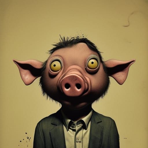 pig - AI Generated Artwork - NightCafe Creator
