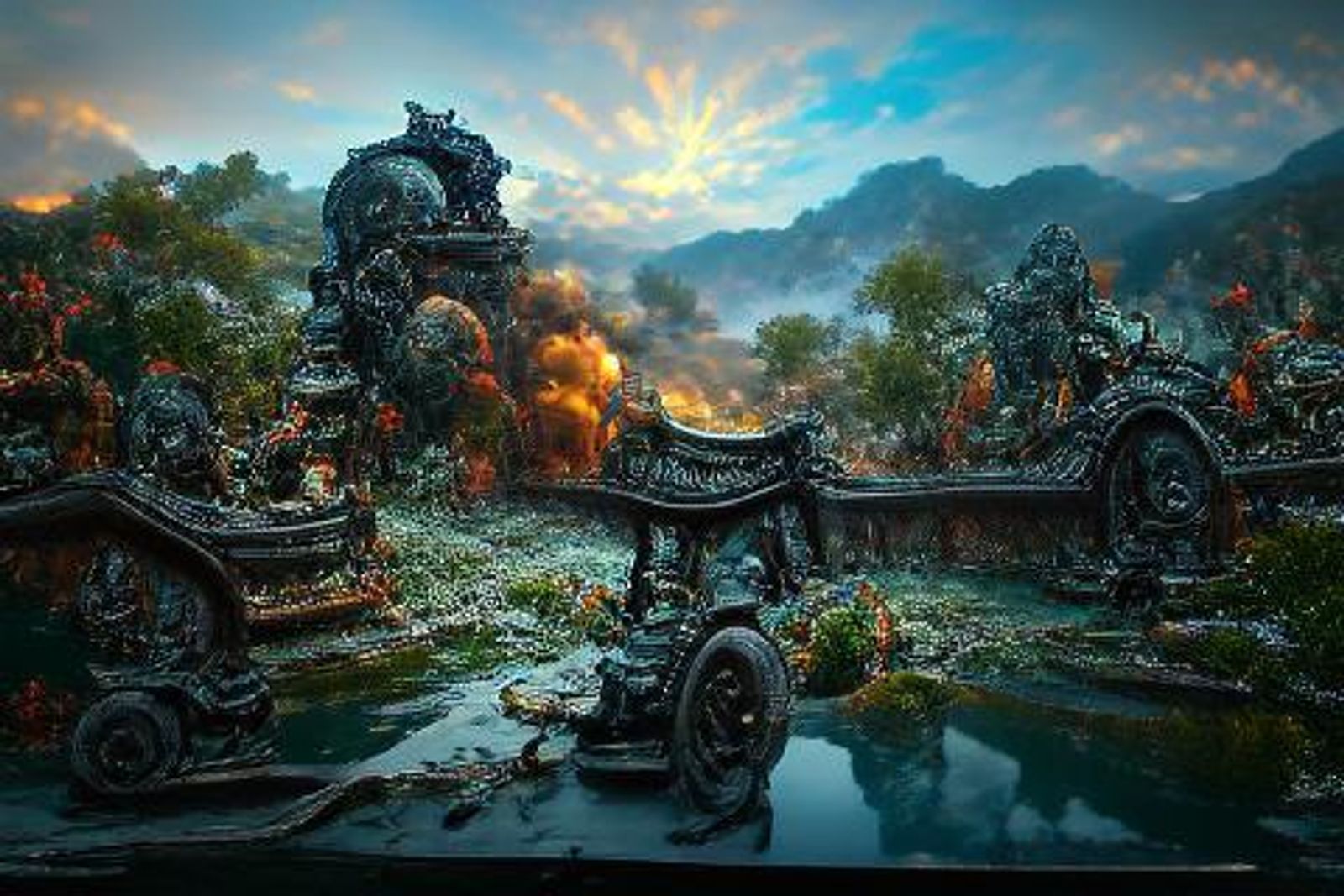 the art of war Sun Zi Bing Fa - AI Generated Artwork - NightCafe Creator