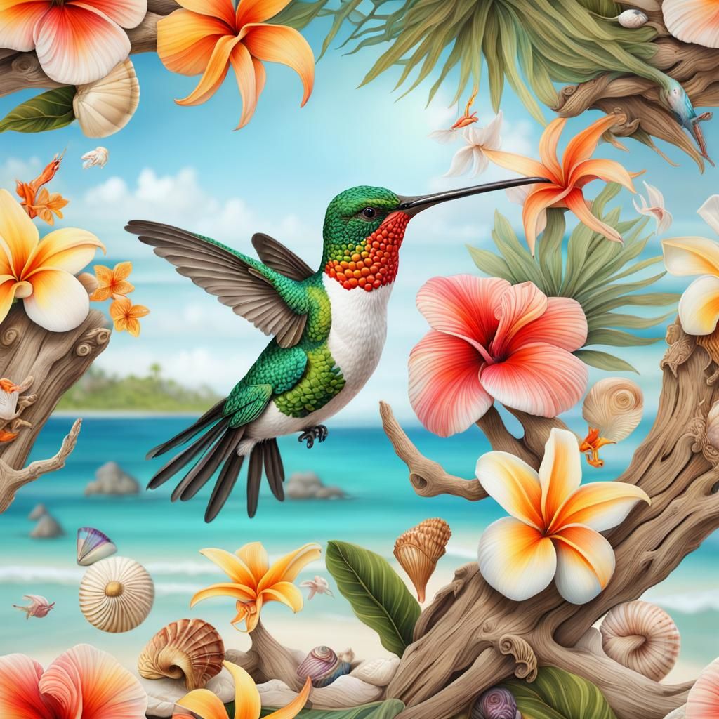 Summer Hummer - AI Generated Artwork - NightCafe Creator