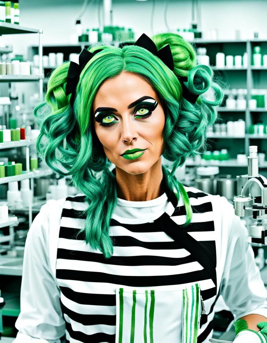 Oompa Loompa Girl - AI Generated Artwork - NightCafe Creator