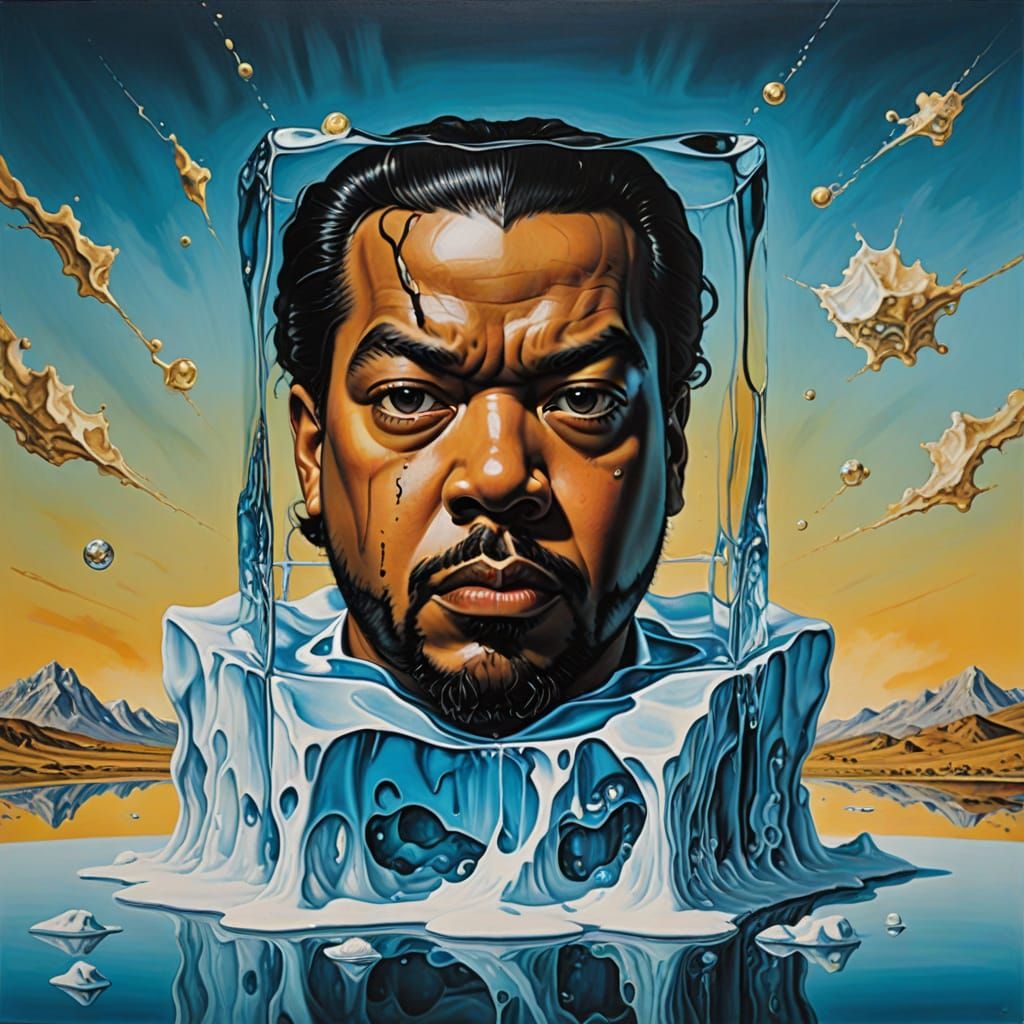 ice cube the singer - Ice Cube as a Surrealist Masterpiece i...