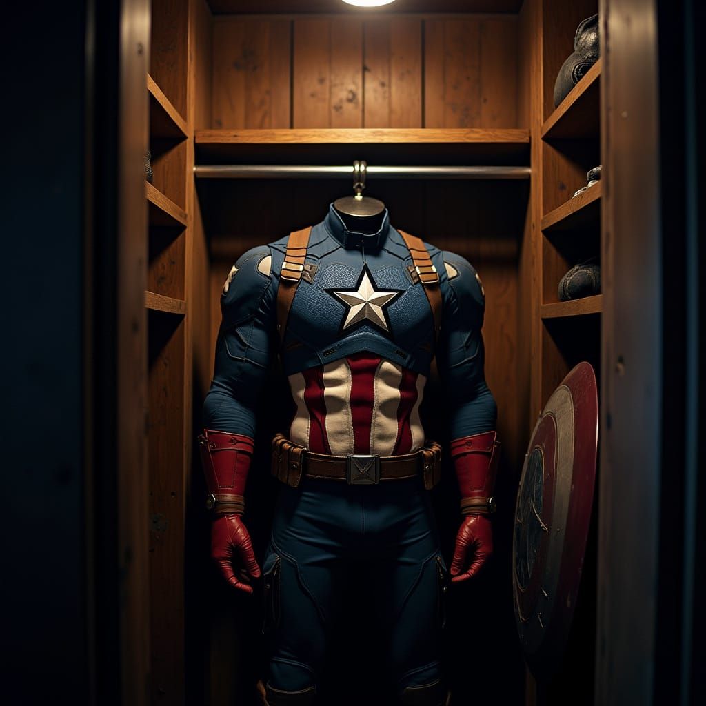 Captain America’s iconic suit - Captain America's Iconic Su...
