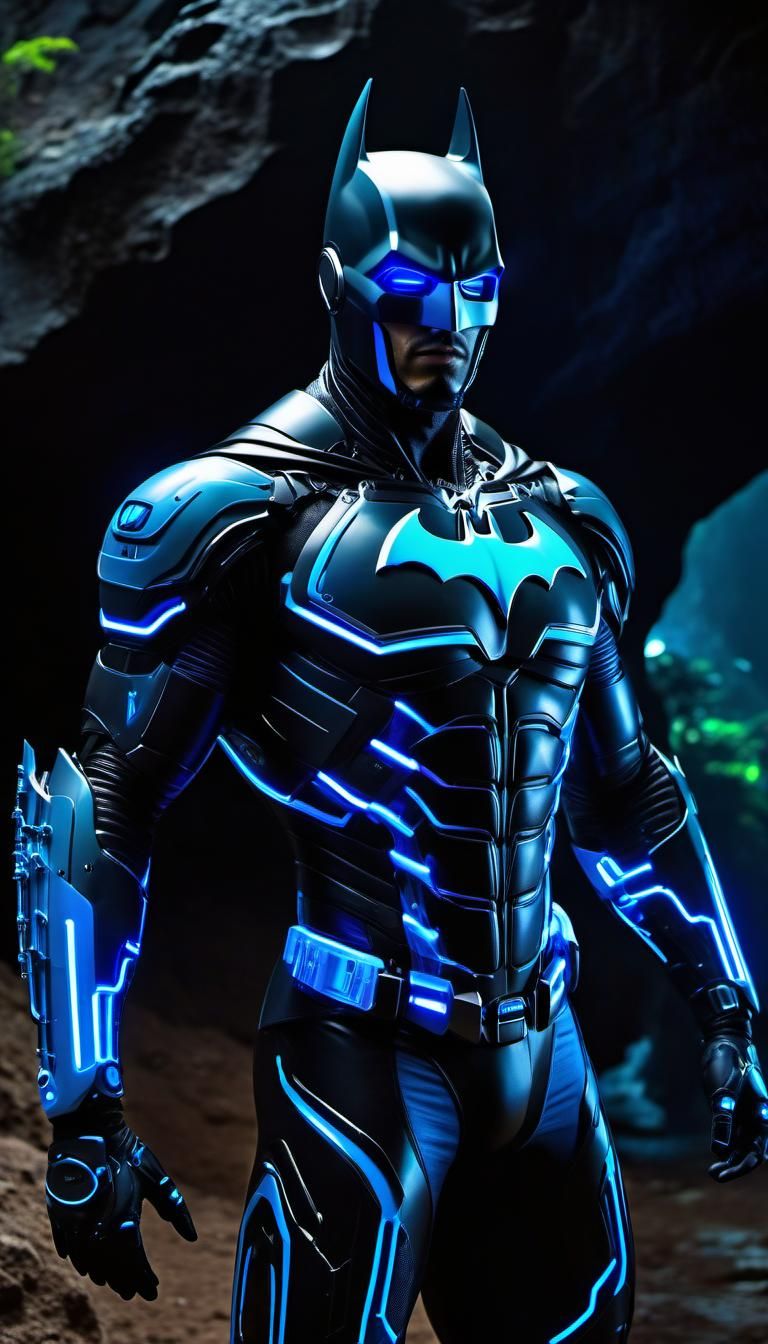 Batman Biopunk - AI Generated Artwork - NightCafe Creator