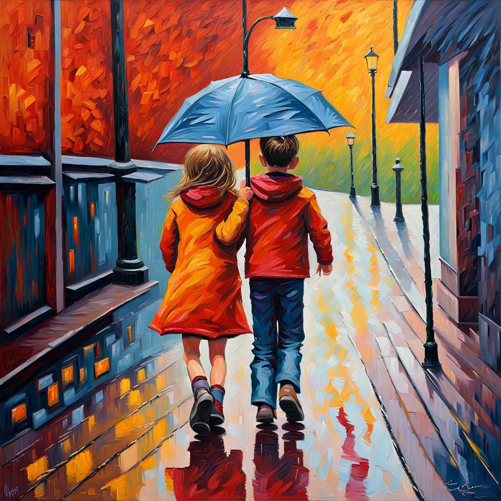 "it's raining outside, it's slushy outside, but they don't care. - AI ...