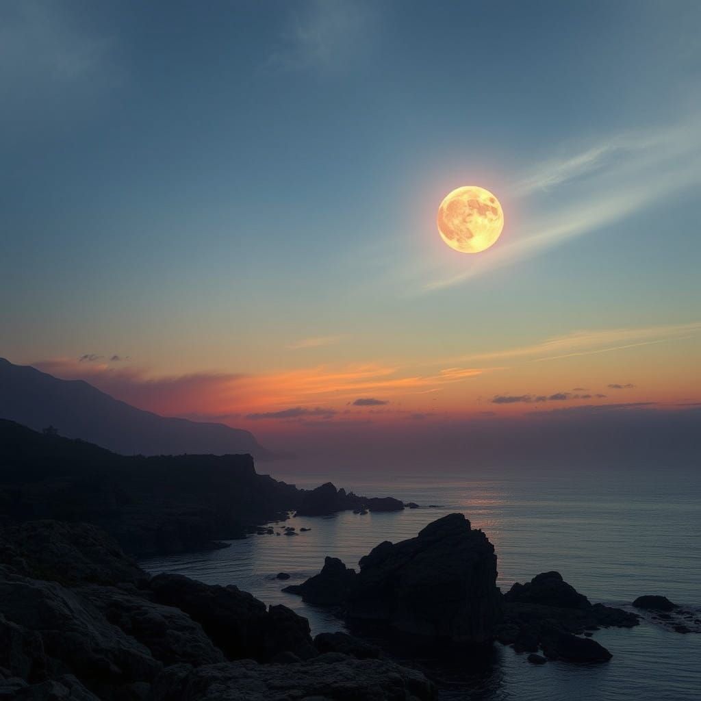 Sunrise from Charon - Sunrise from Pluto's Moons