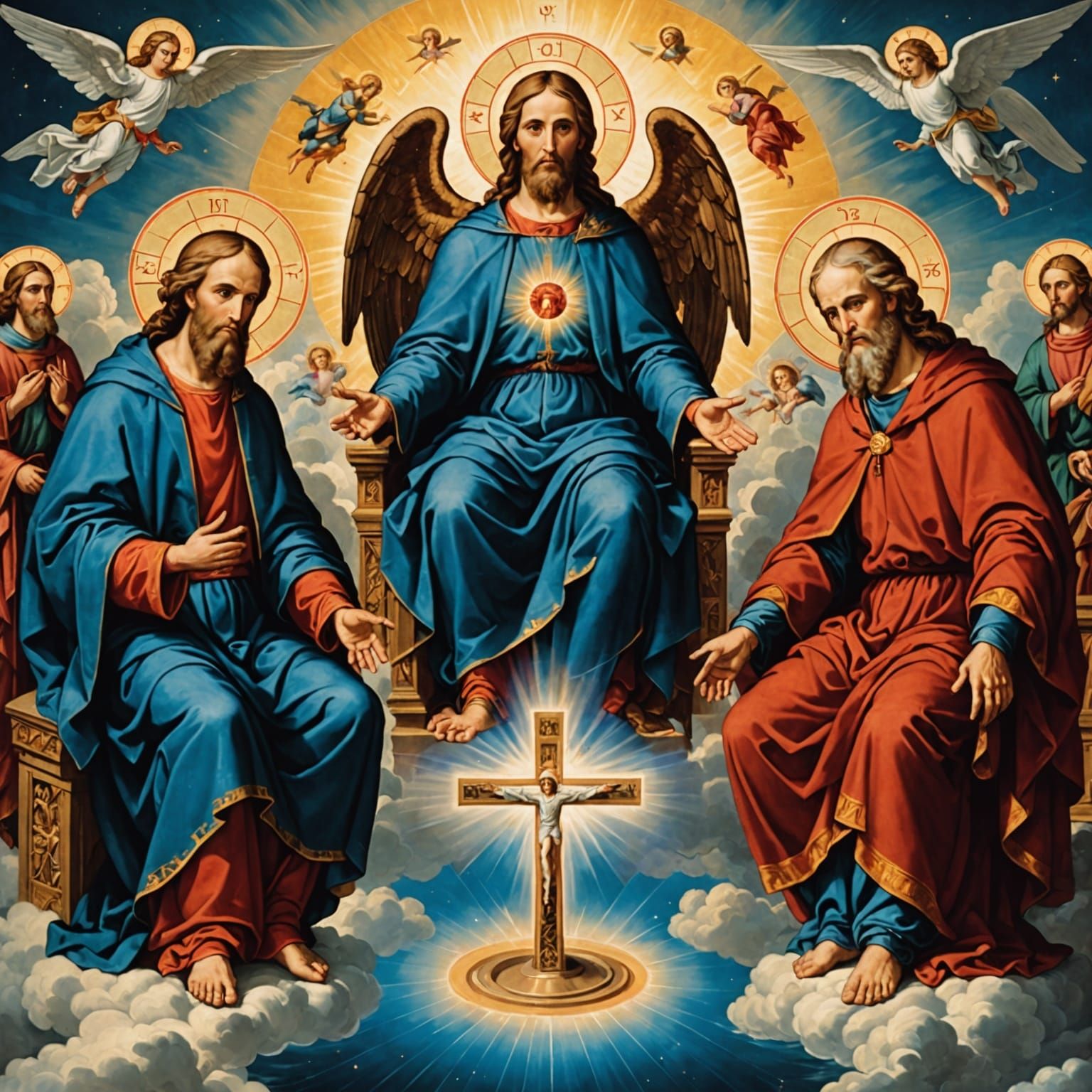 Eternal Godhead in Infinite Complexity - AI Art