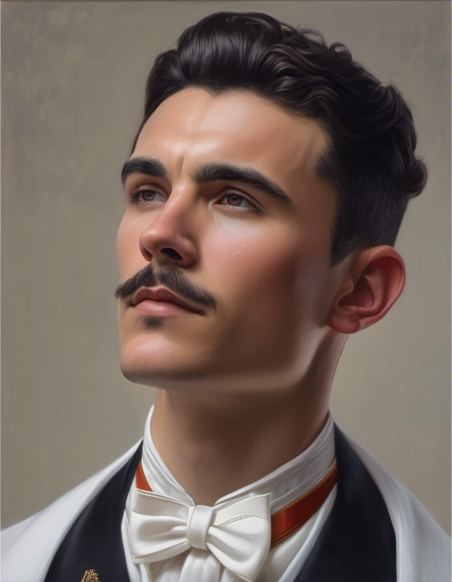 Handsom Gentleman - AI Generated Artwork - NightCafe Creator