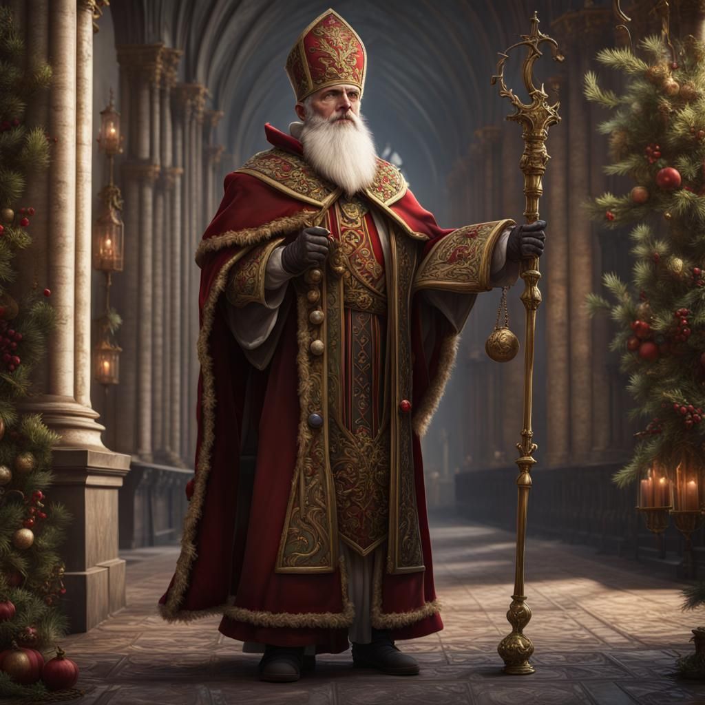 Saint Nicholas - AI Generated Artwork - NightCafe Creator