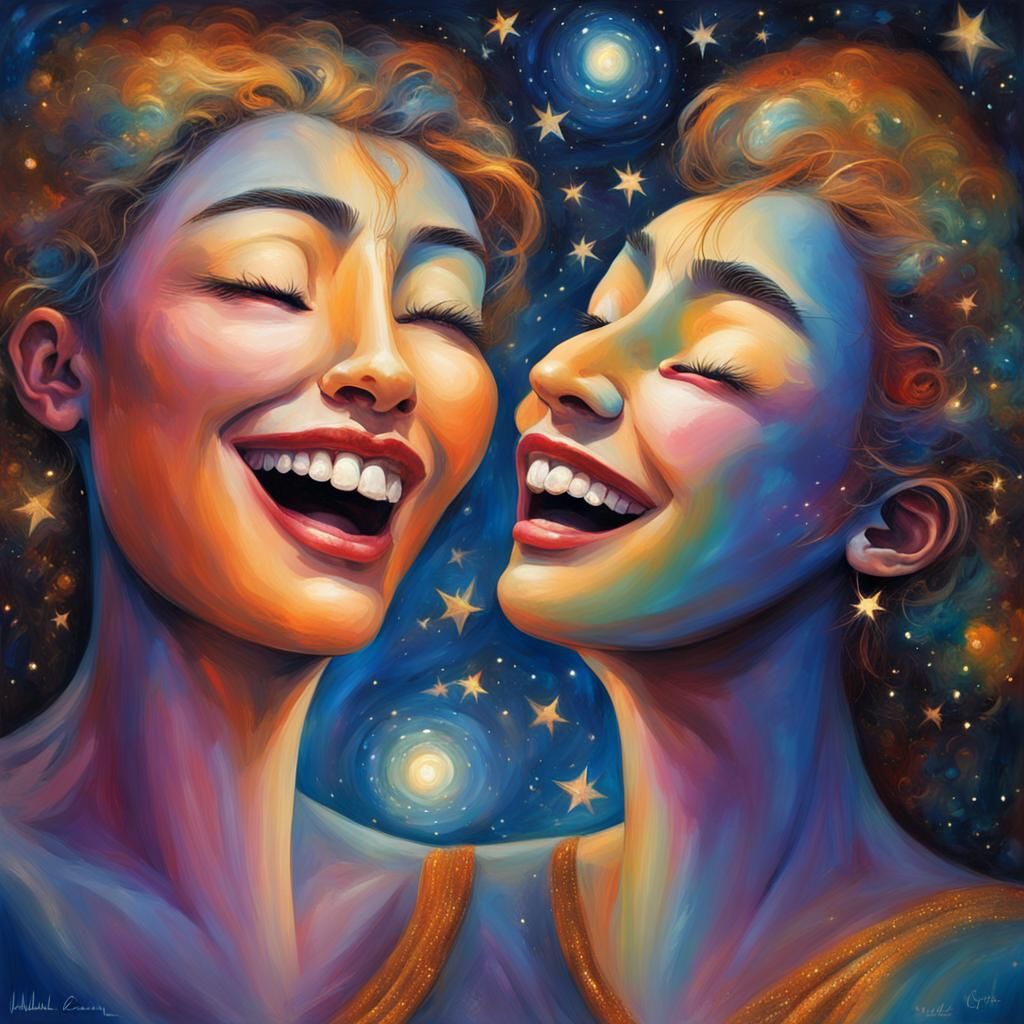 Double Expressions - AI Generated Artwork - NightCafe Creator