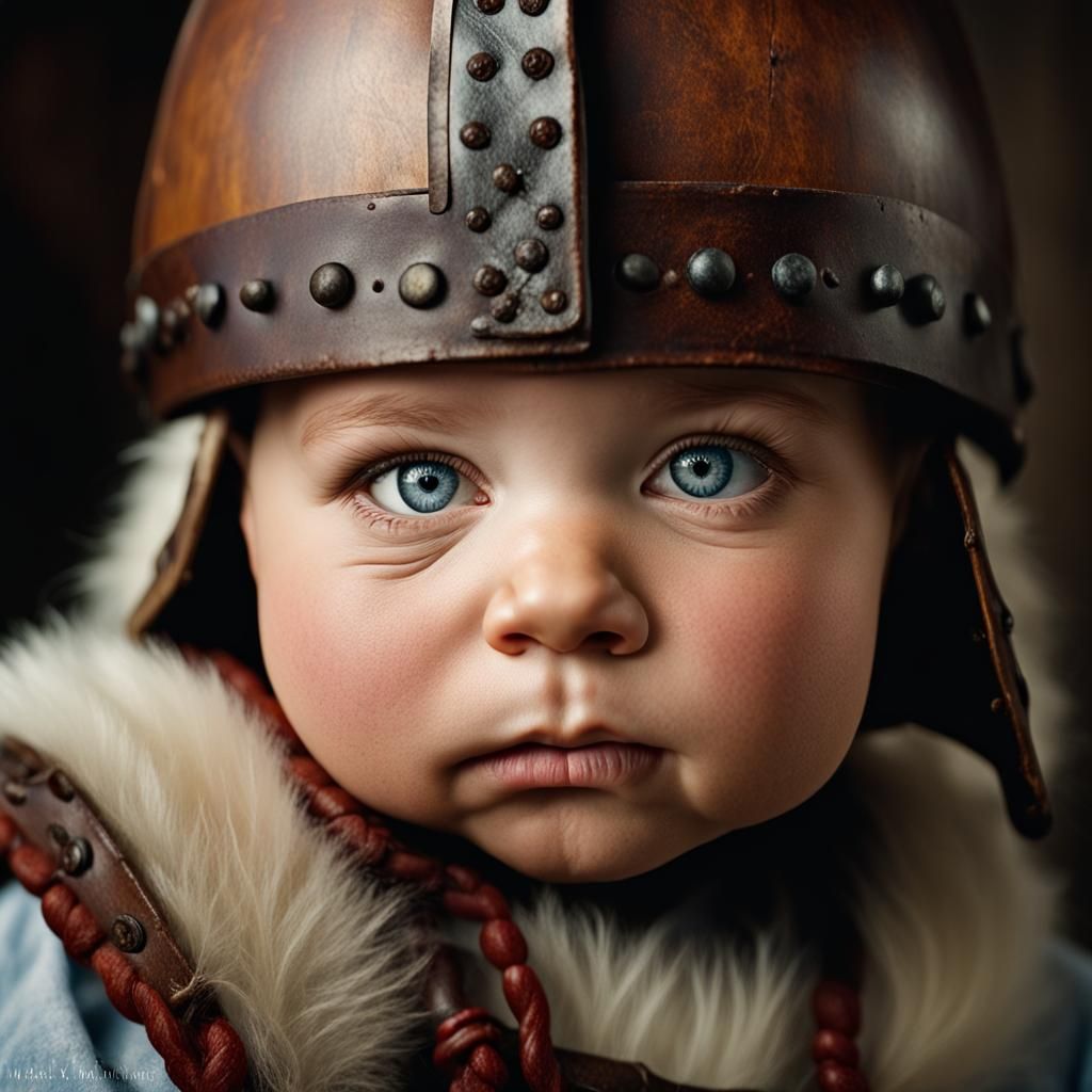 baby Vikings - AI Generated Artwork - NightCafe Creator