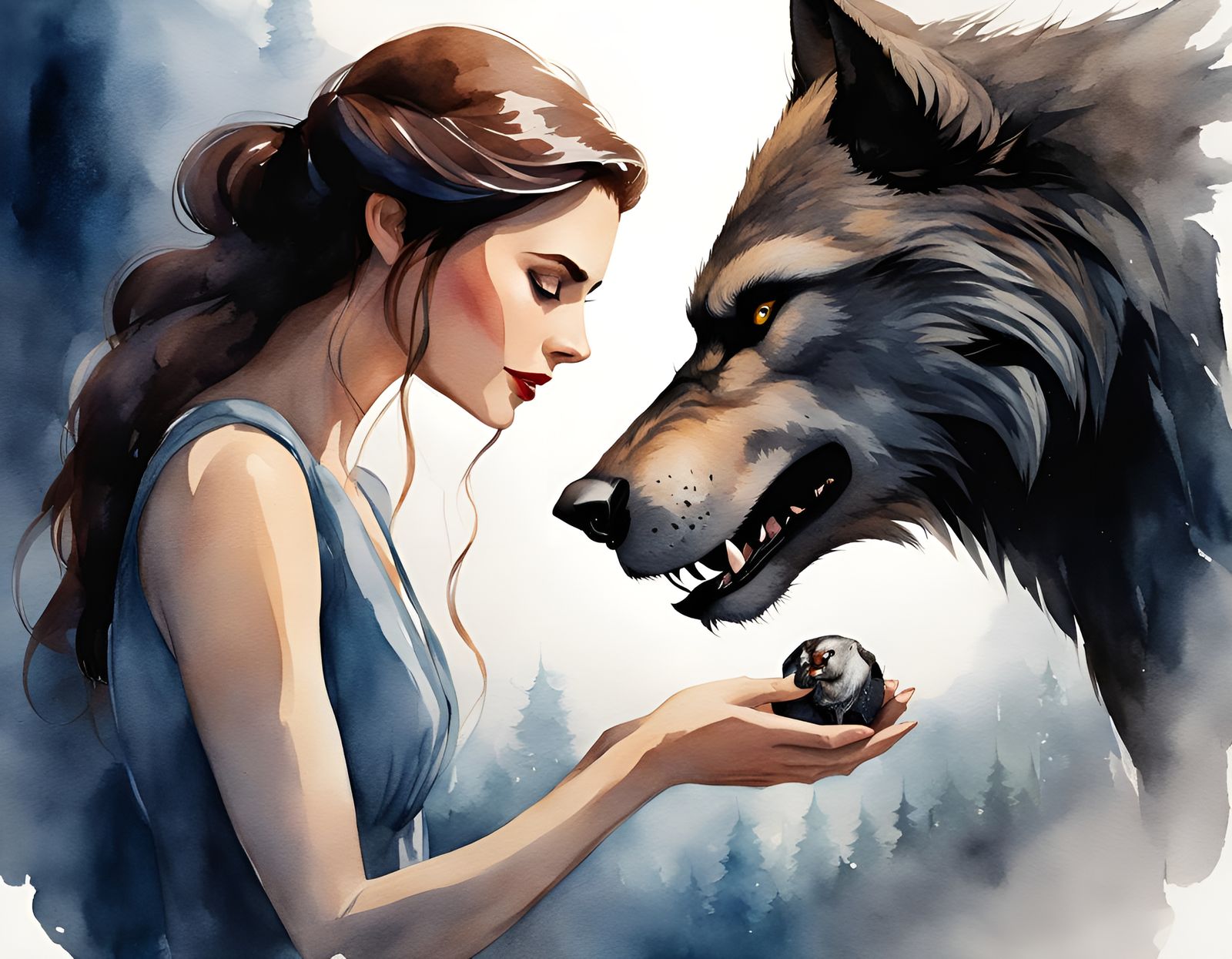 Pet Werewolf - AI Generated Artwork - NightCafe Creator