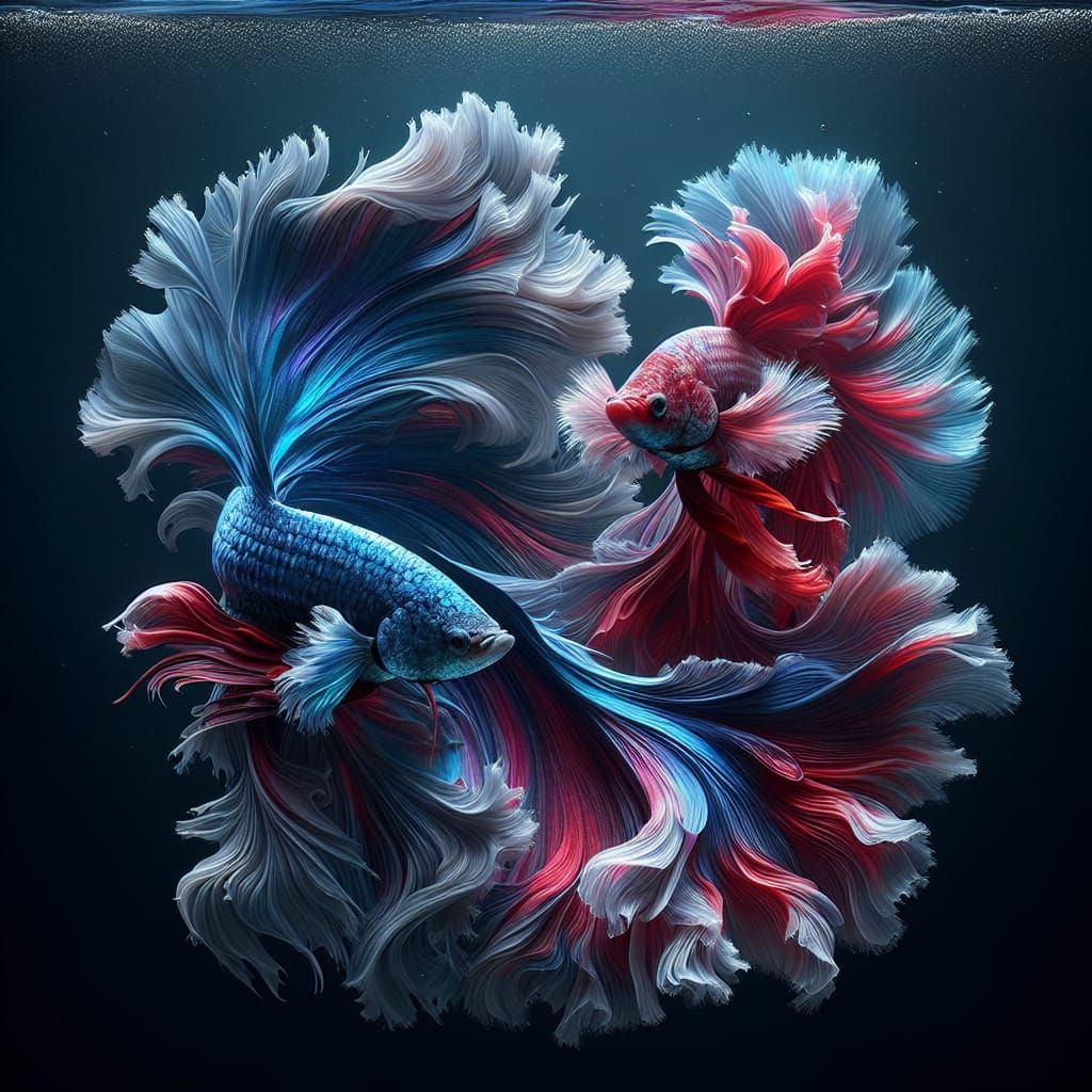 Betta Fish - AI Generated Artwork - NightCafe Creator