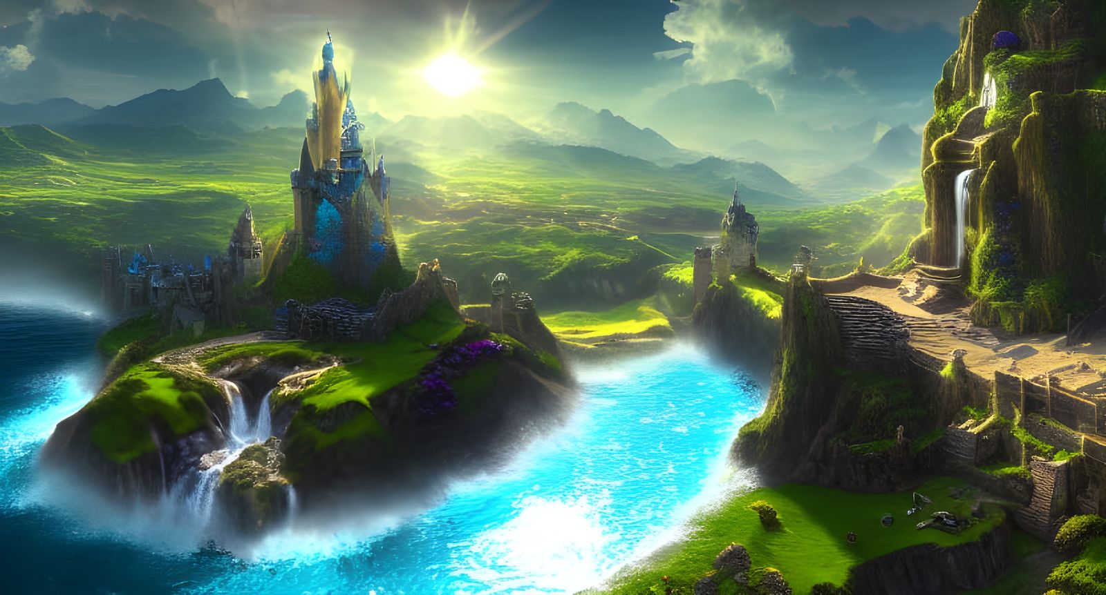 Fantasy Scapes Collection (see description) - Mediaval Fantasy ...