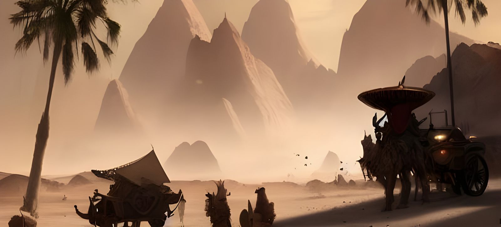 The Spice Trade - AI Generated Artwork - NightCafe Creator