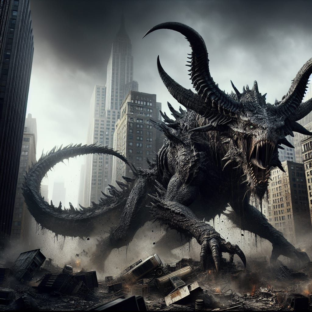 Infernal Titan - AI Generated Artwork - NightCafe Creator