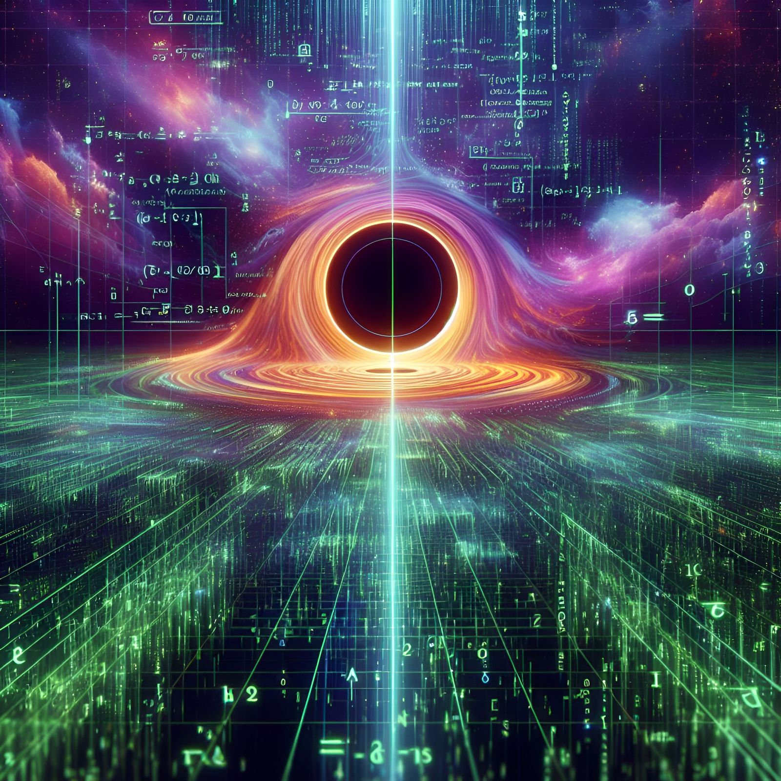 Black Hole Physics (Dall-E-3, 17dec23) - AI Generated Artwork ...