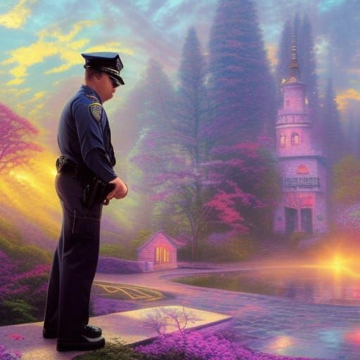 An Honest Cop with Nothing To Lose Cinematic Police Officer Dramatic ...