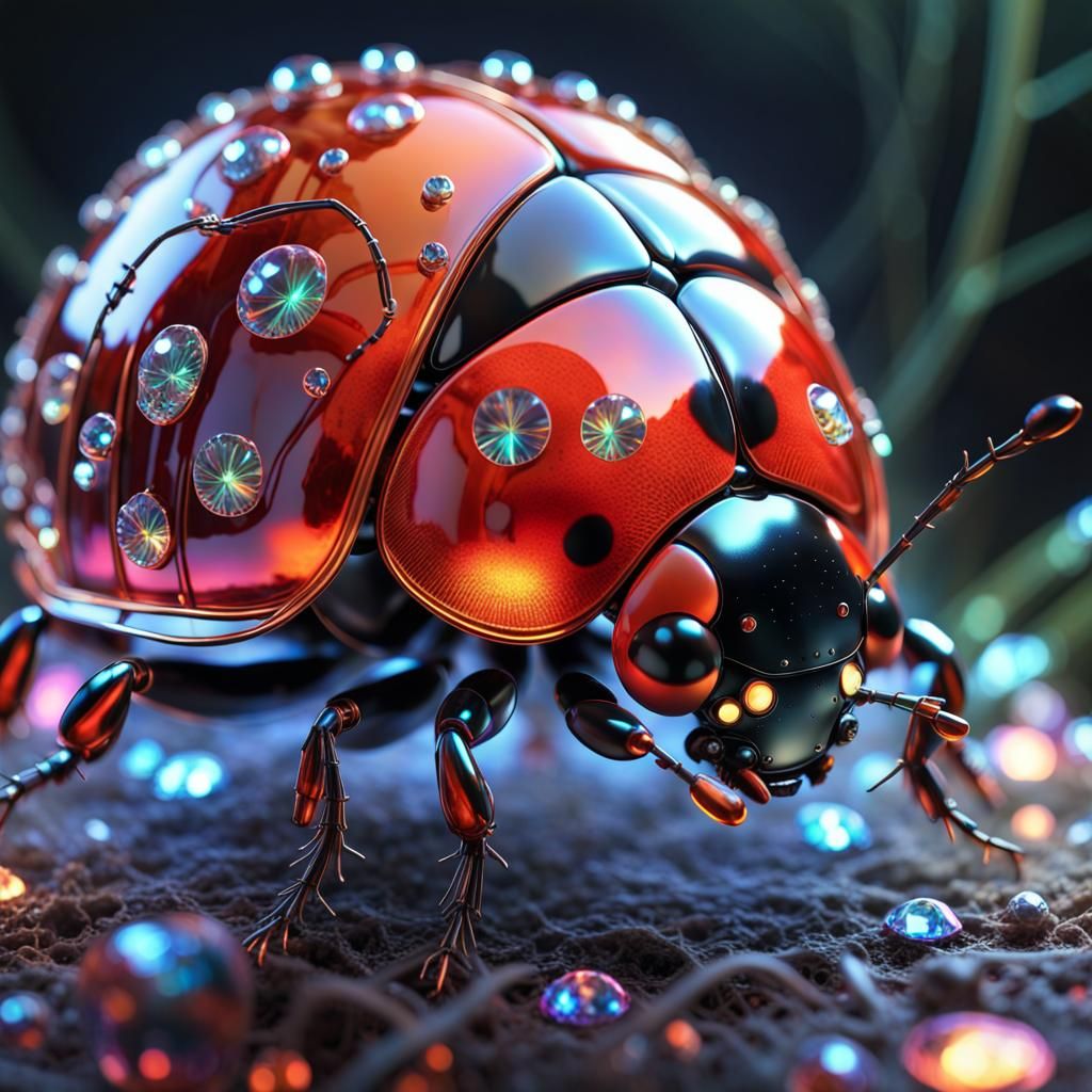 Ladybug - AI Generated Artwork - NightCafe Creator