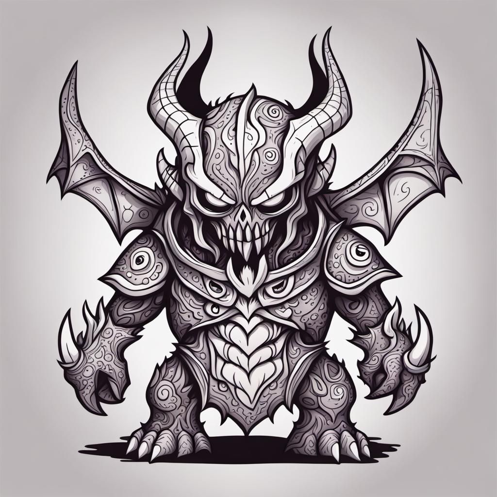 Aloof Archfiend art style - AI Generated Artwork - NightCafe Creator