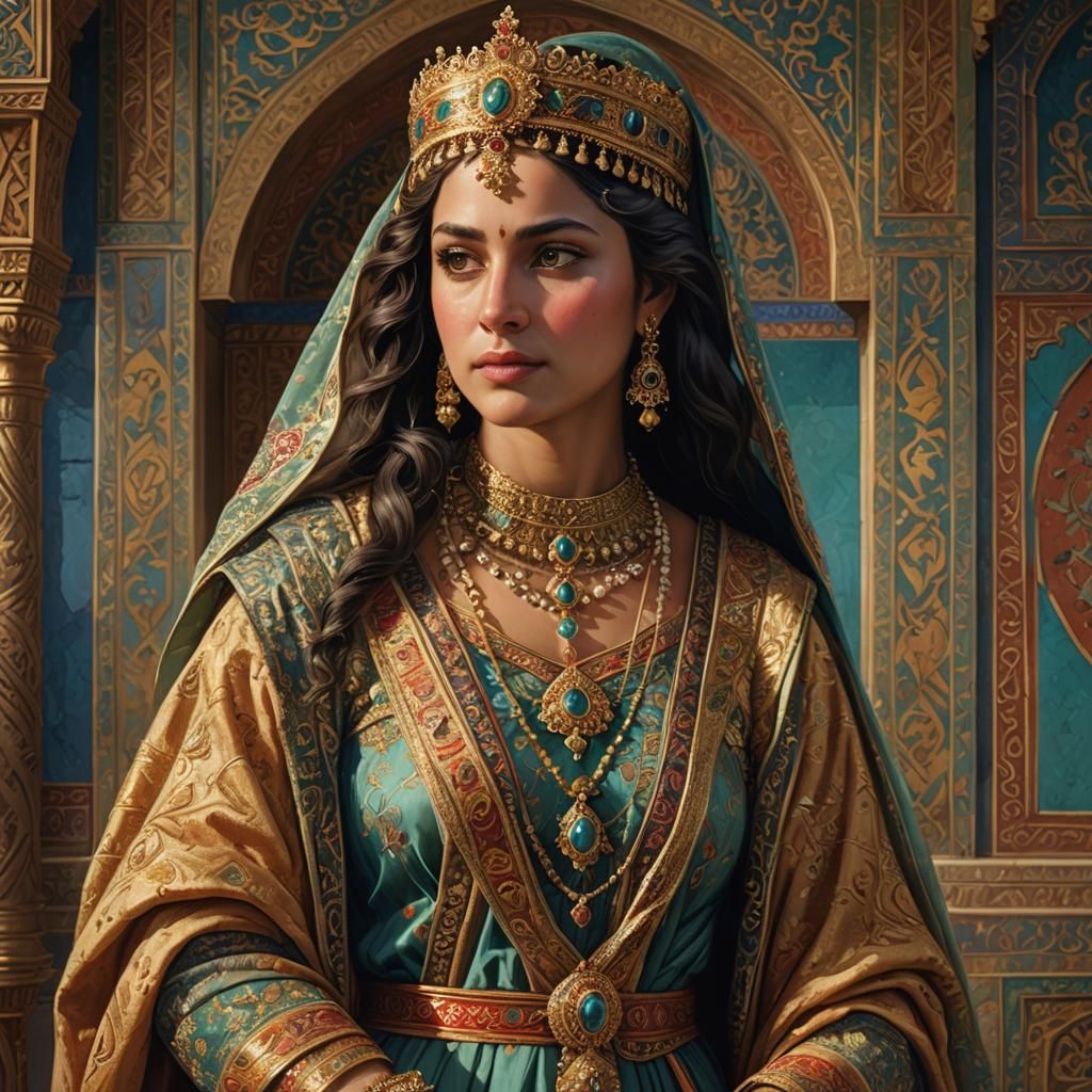 Queen Esther - AI Generated Artwork - NightCafe Creator