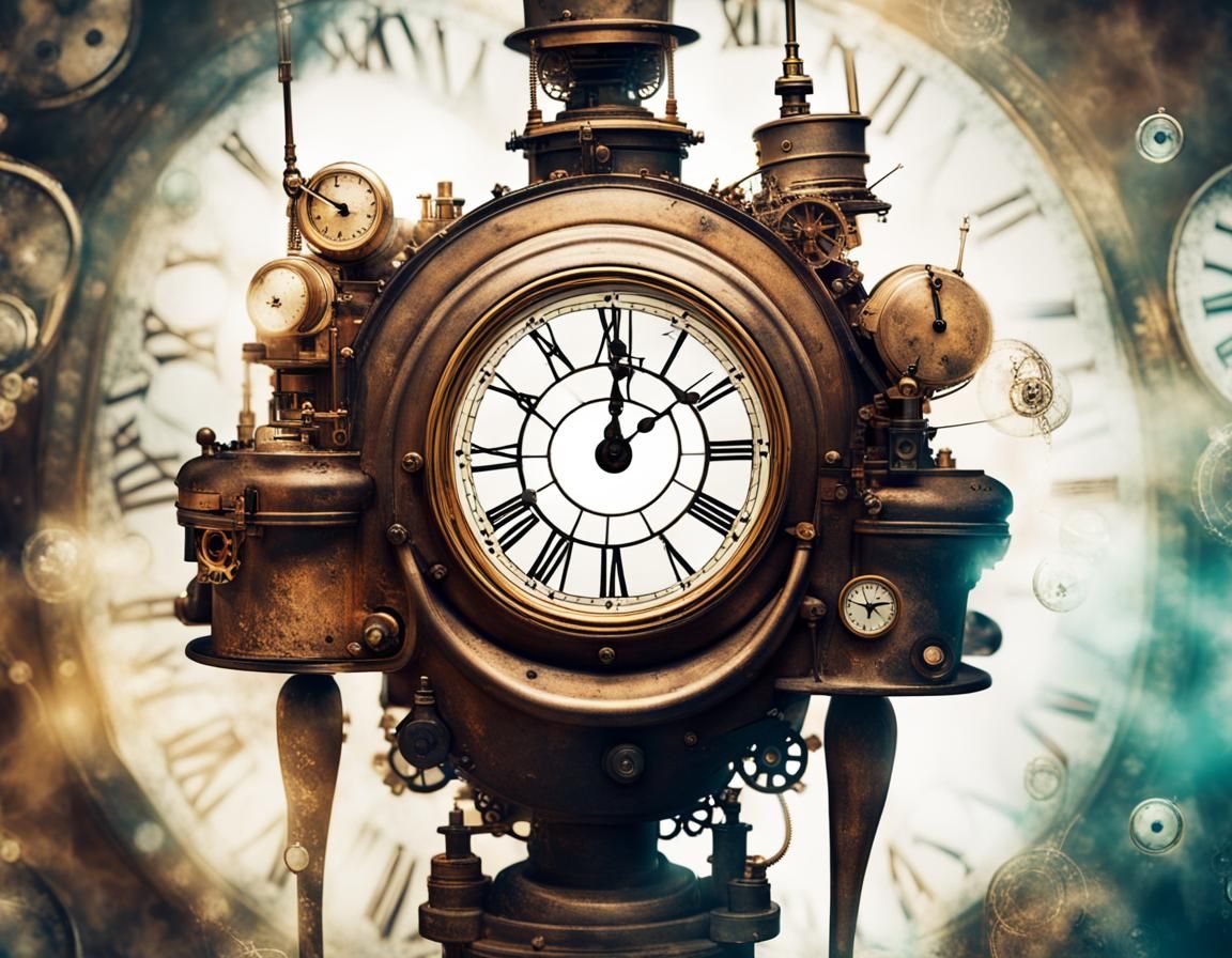Time Machine - AI Generated Artwork - NightCafe Creator