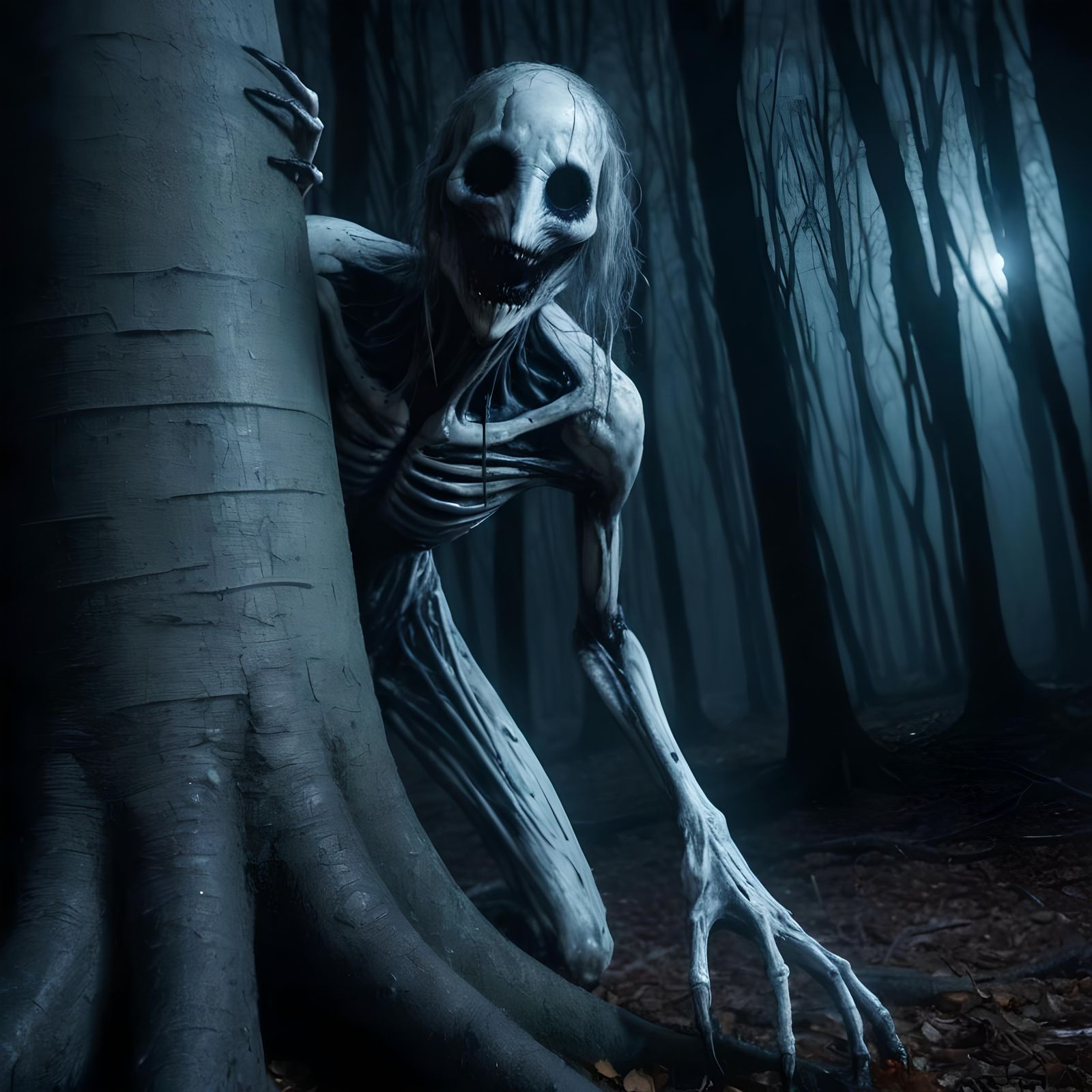 Deepwoods Lurker - AI Generated Artwork - NightCafe Creator