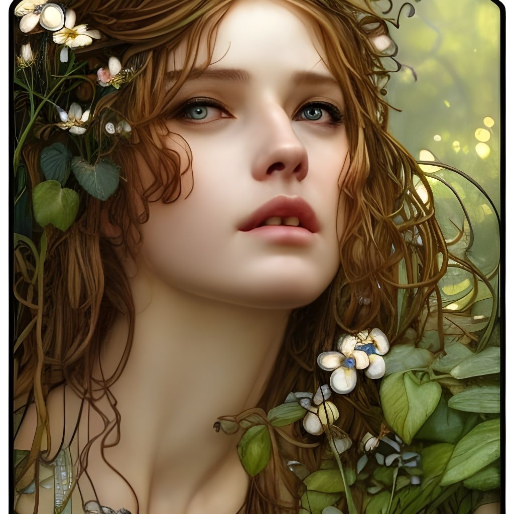 Ophelia 22 - AI Generated Artwork - NightCafe Creator