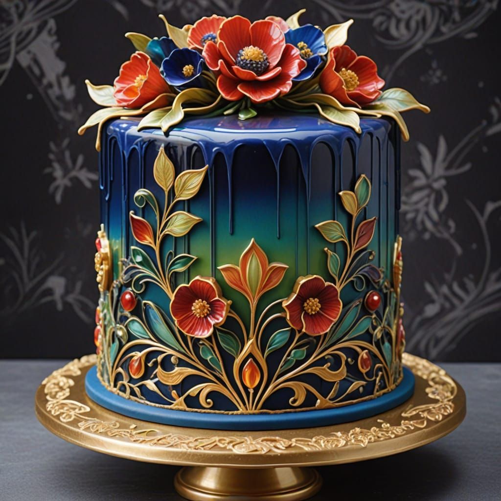 Work of art cake - Work of art cake