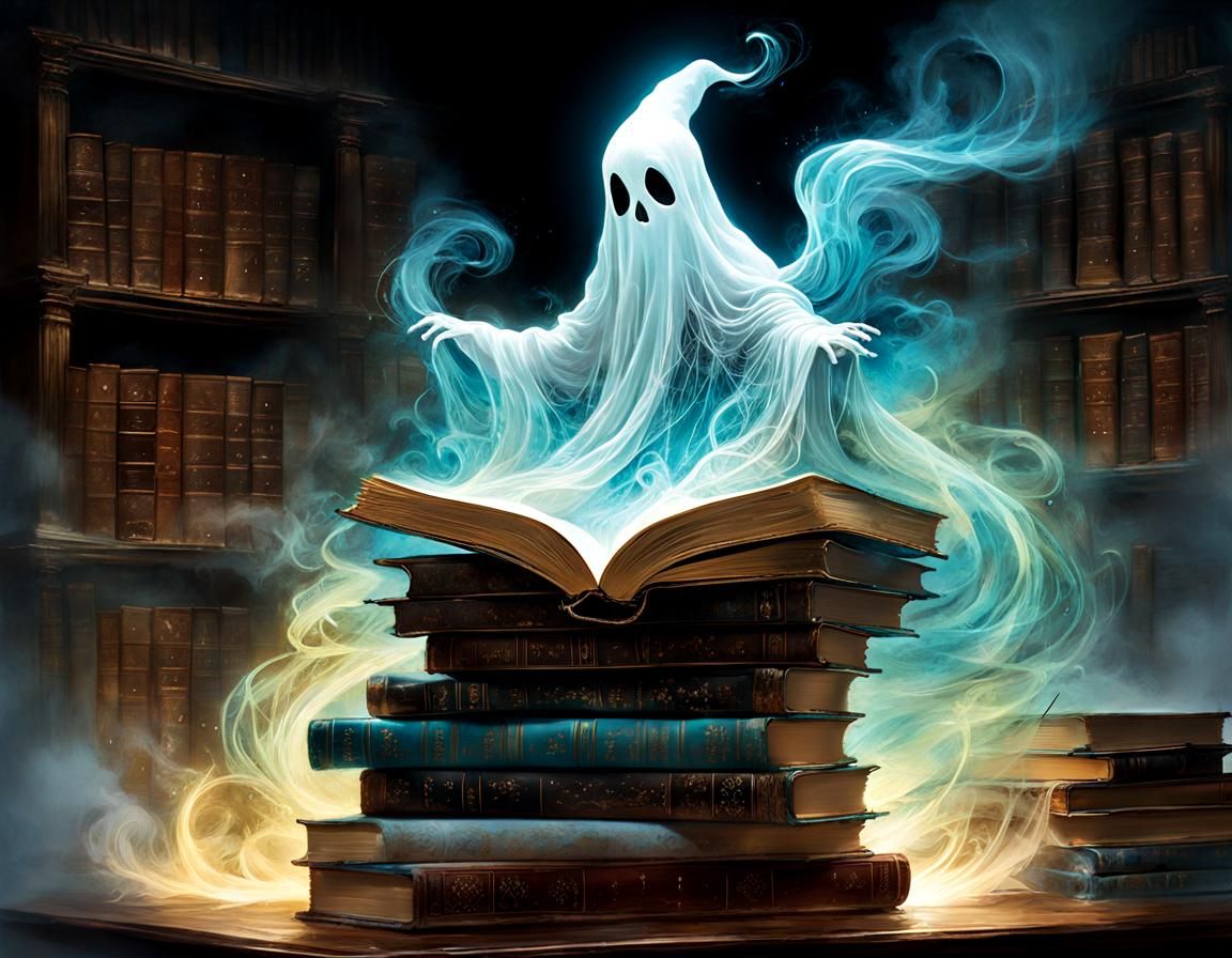 Ghost story - AI Generated Artwork - NightCafe Creator