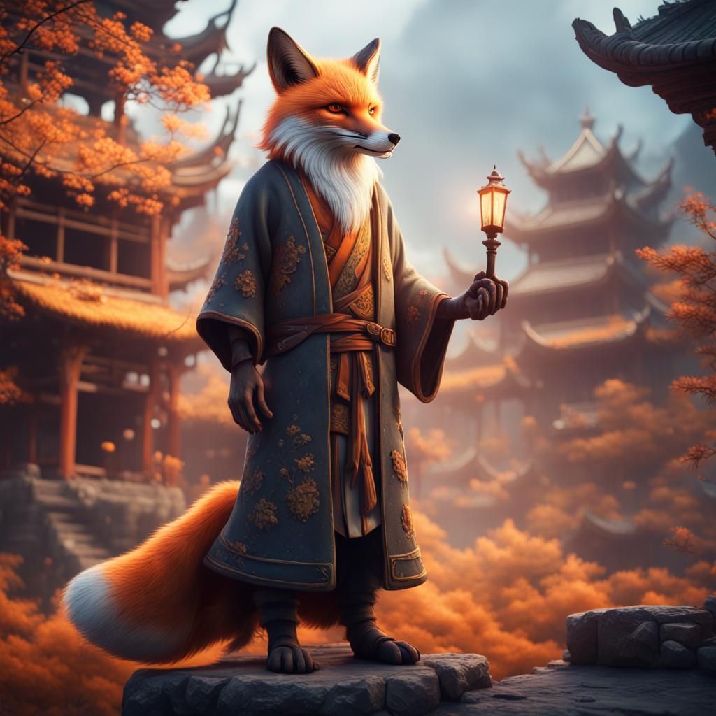 Master Fox - AI Generated Artwork - NightCafe Creator