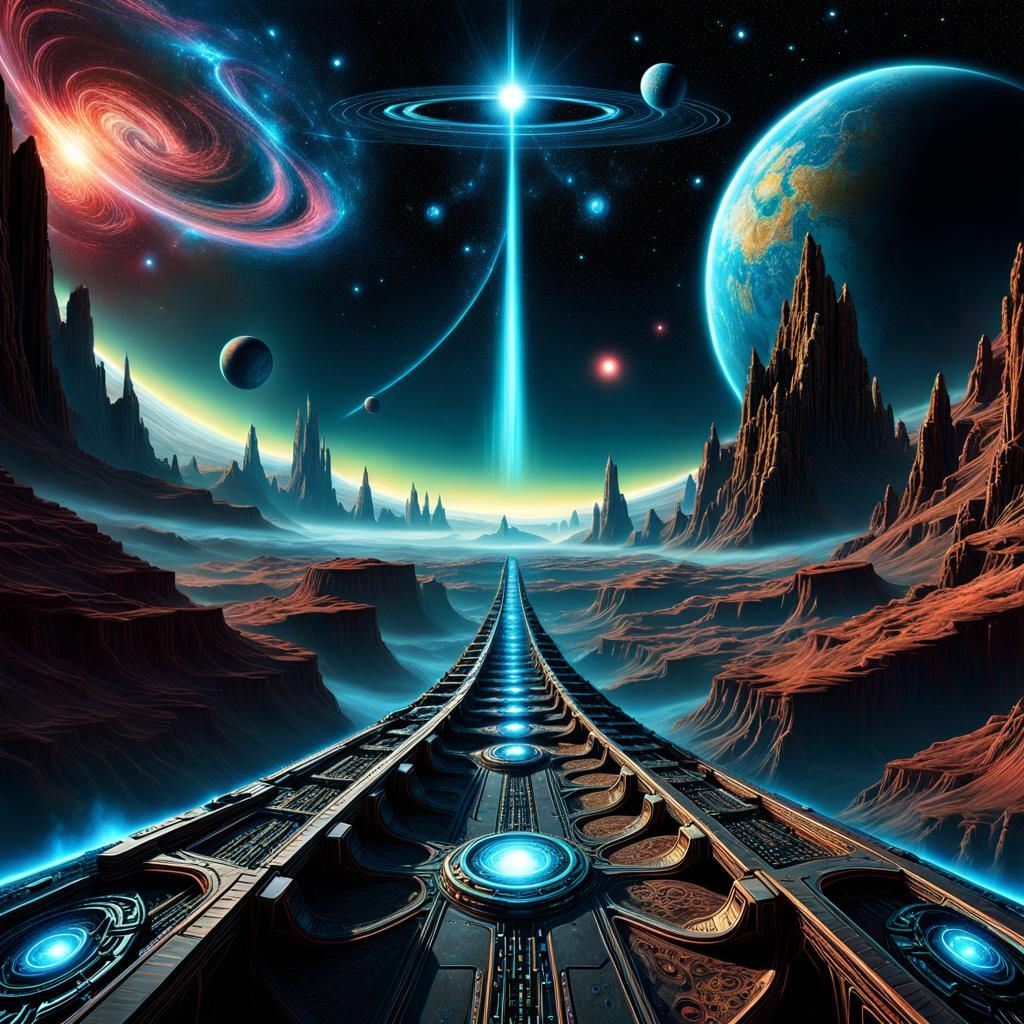 Follow This Path! - AI Generated Artwork - NightCafe Creator