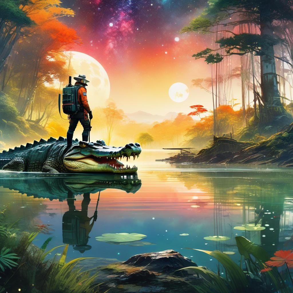 What Alligator - AI Generated Artwork - NightCafe Creator
