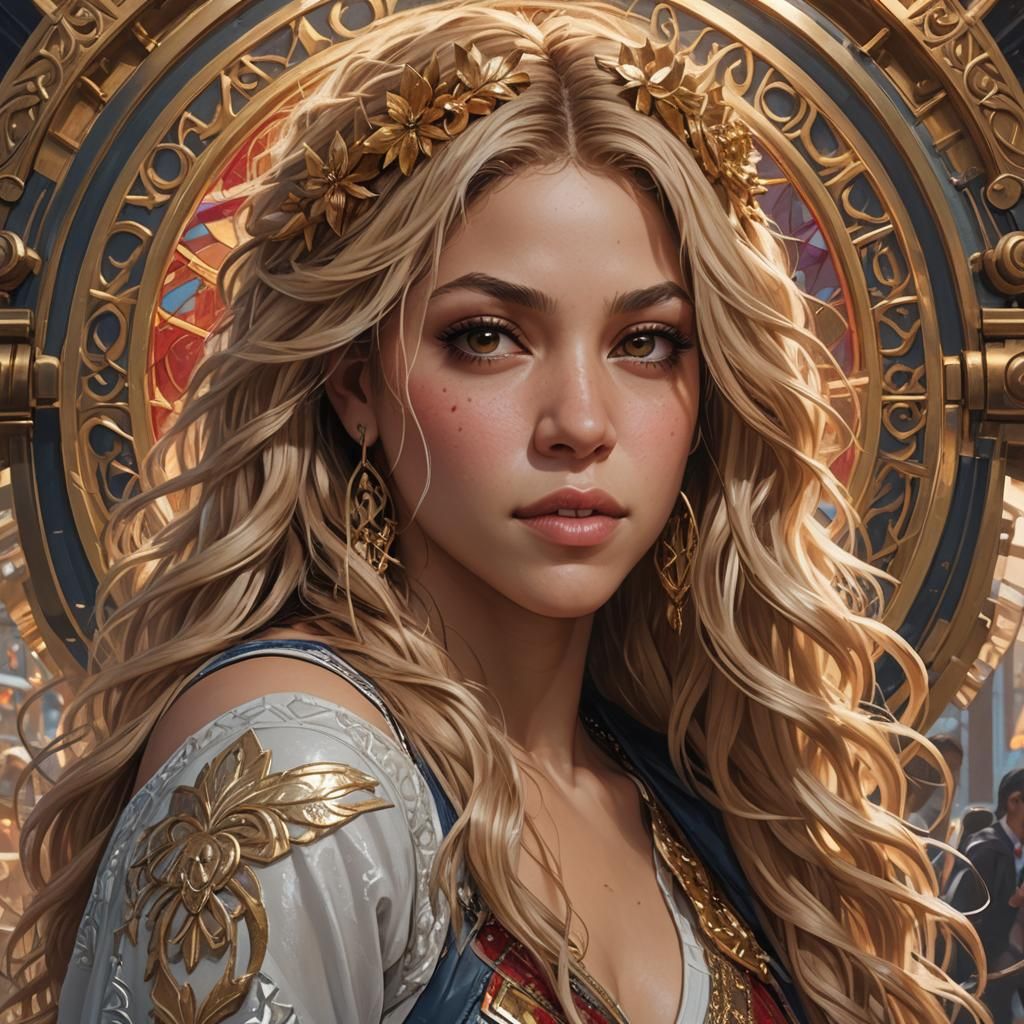 Shakira - AI Generated Artwork - NightCafe Creator