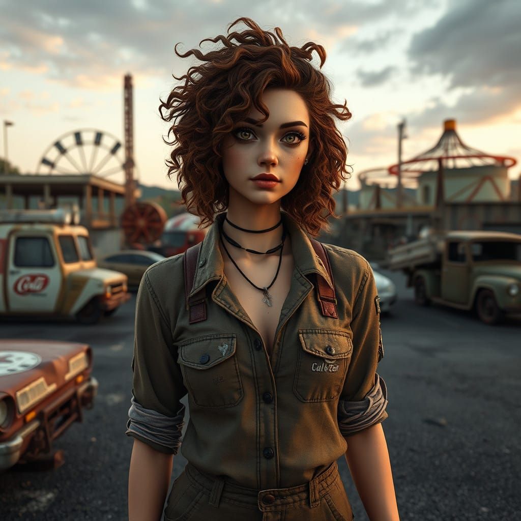 Fuzzy Brenda from Fallout 76 - Eccentric Vault Dweller in Ab...