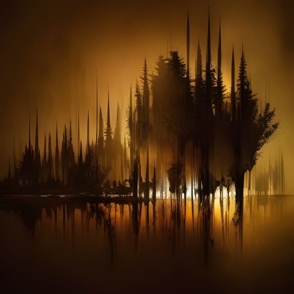 Abstract-scape - AI Generated Artwork - NightCafe Creator