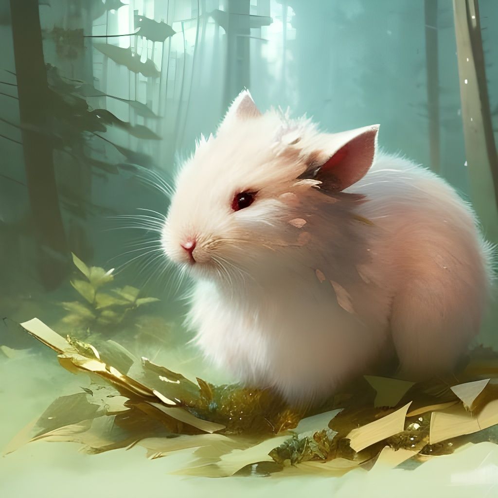 Cute bunny - AI Generated Artwork - NightCafe Creator