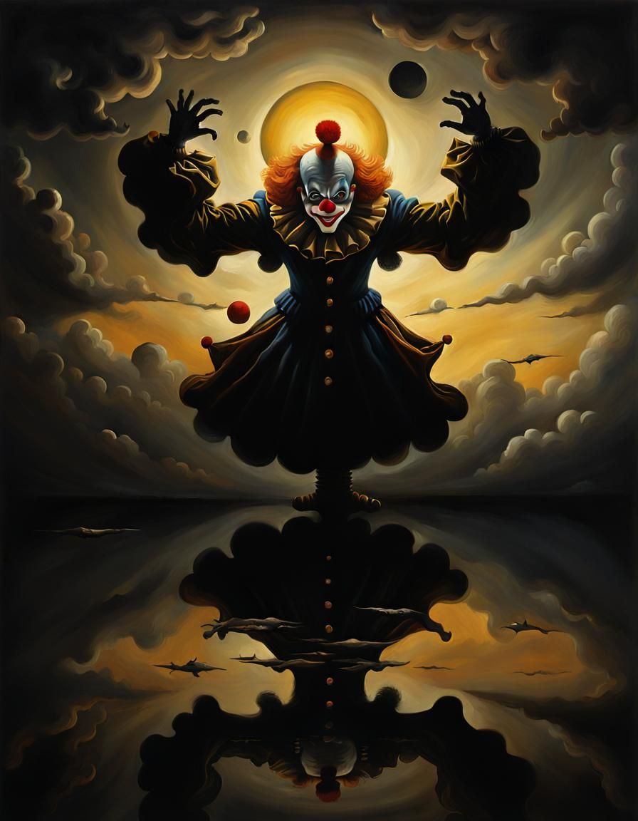 The Clown - AI Generated Artwork - NightCafe Creator