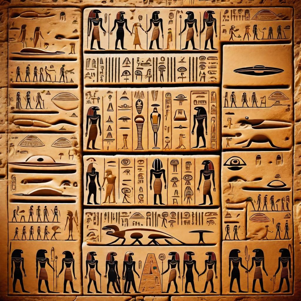 The ancient Egyptians called them the 'Netjer', meaning sky gods ...