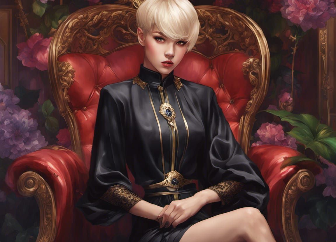 Rich Mean-Girl Witch - AI Generated Artwork - NightCafe Creator