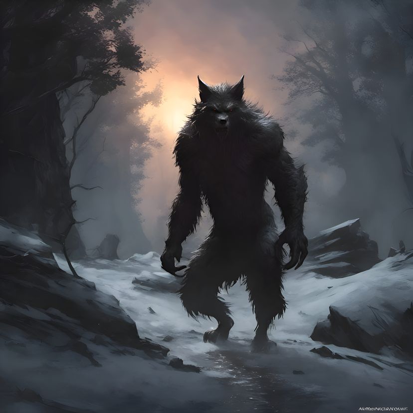 Werewolf - AI Generated Artwork - NightCafe Creator