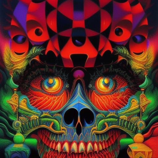 delirious quintessence of terror perfection". Symbolic suggestive ...