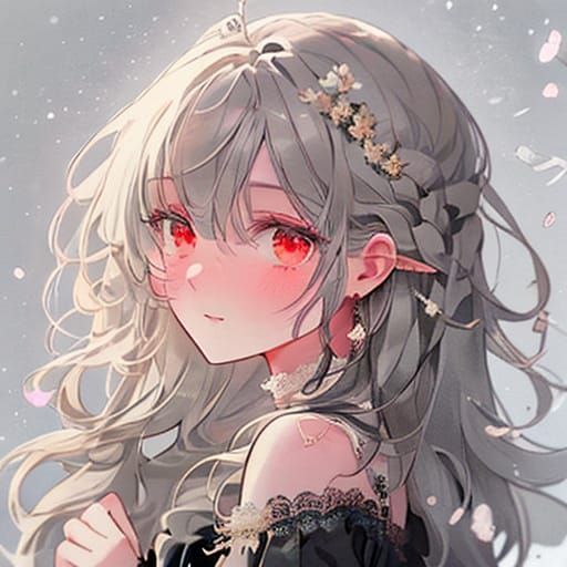 Ukeli - Moe Victorian Beauty in Elegant Oil Portrait