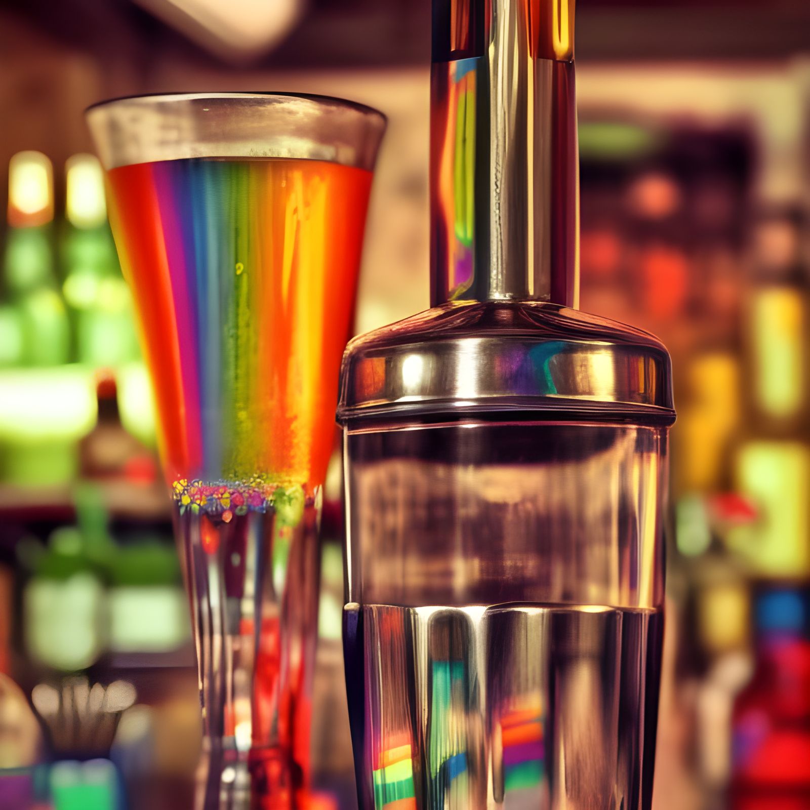 Pride Shot - AI Generated Artwork - NightCafe Creator