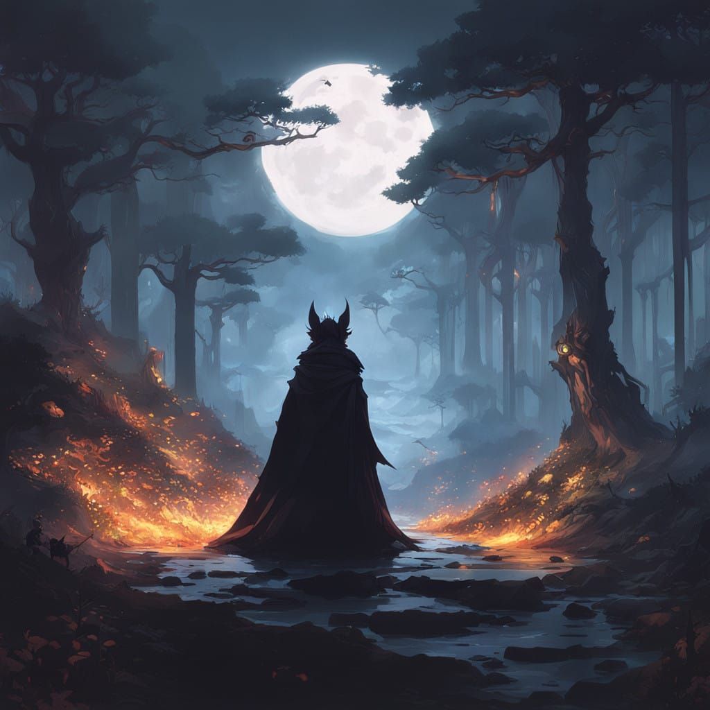 Living Shadows - Living Shadows in Cyberpunk Anime Style