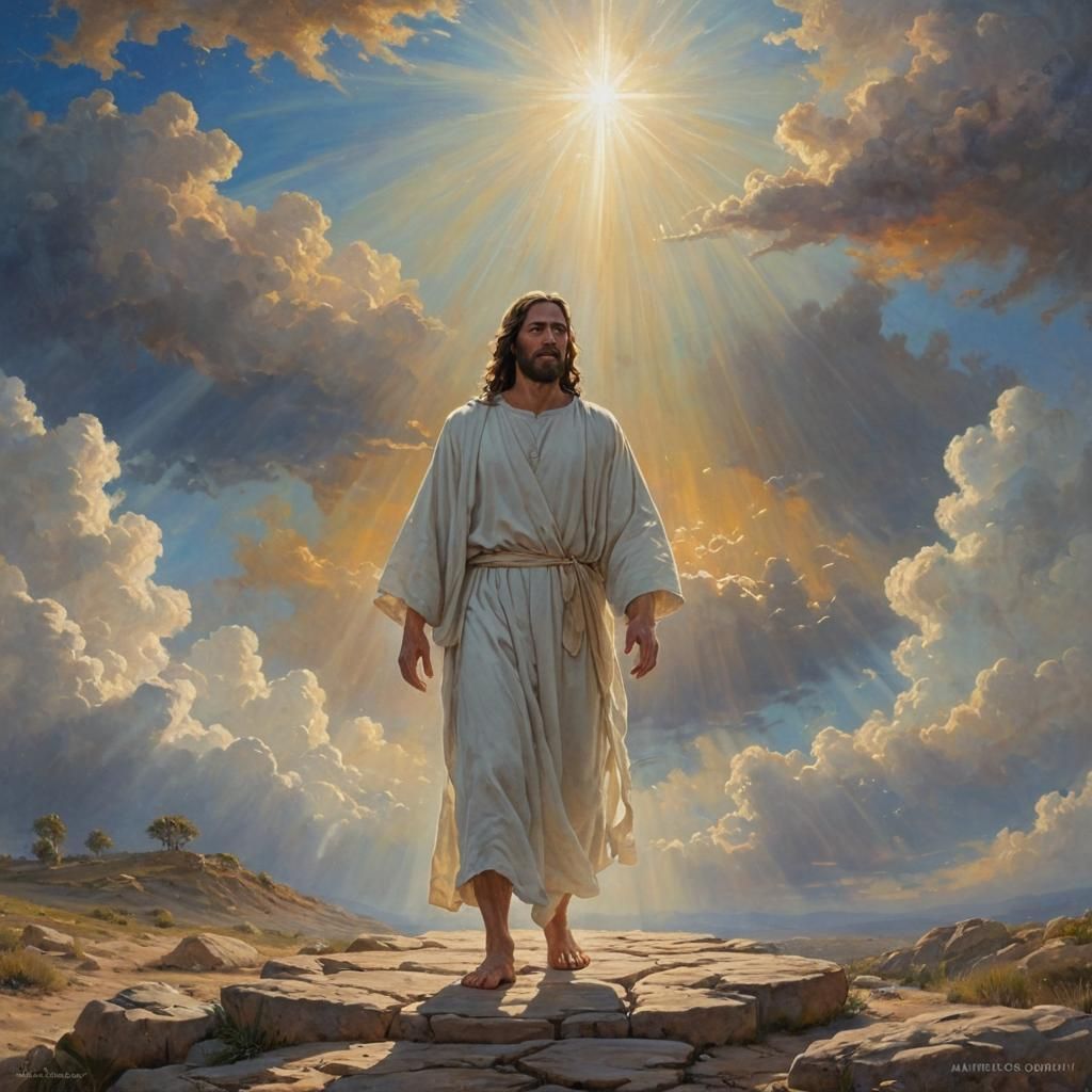 Jesus: Victorious Light - AI Generated Artwork - NightCafe Creator