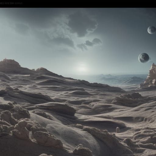 Silent Moon - AI Generated Artwork - NightCafe Creator