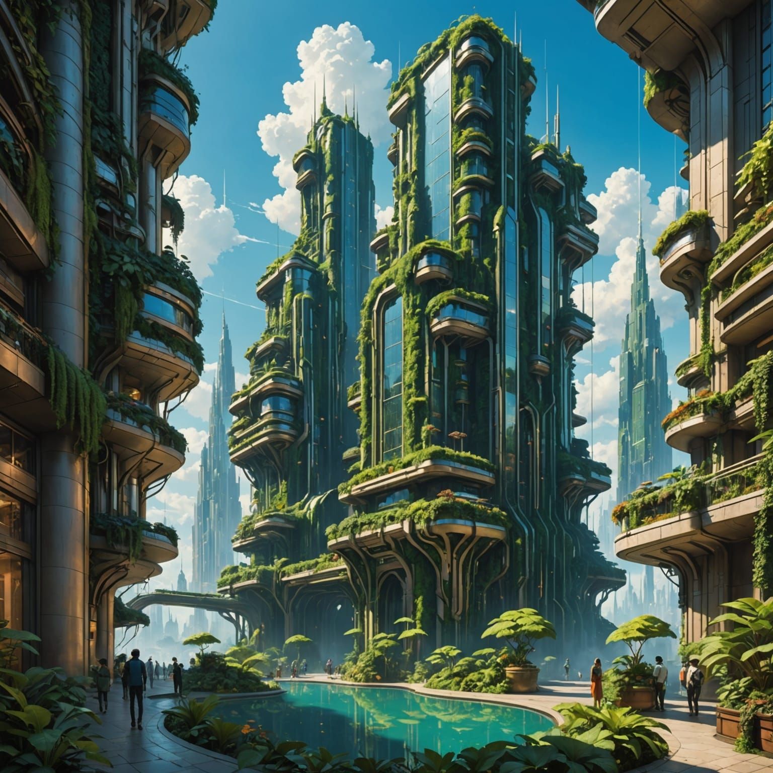 Solarpunk City - Solarpunk City