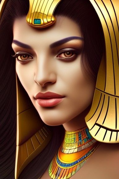 Egyptian Gods 44: Anput - AI Generated Artwork - NightCafe Creator